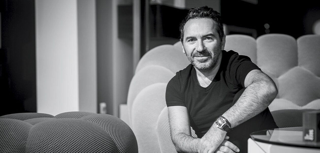 Sacha Lakic designer in partnership with Roche Bobois